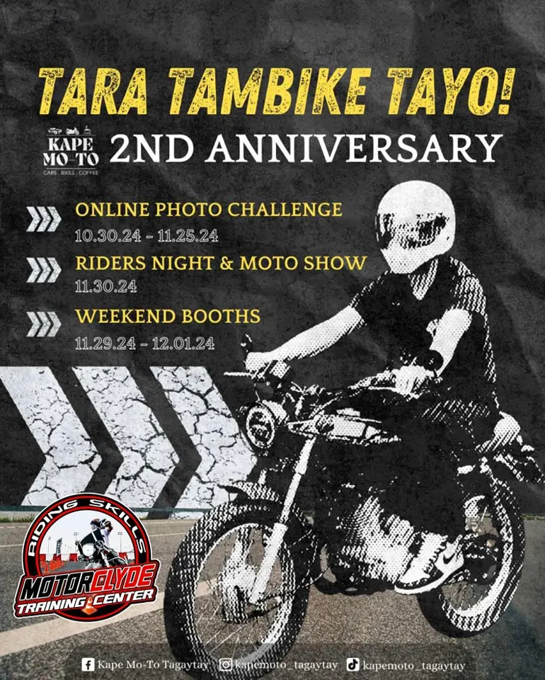 Kape MoTo 2nd Anniversary Tambike